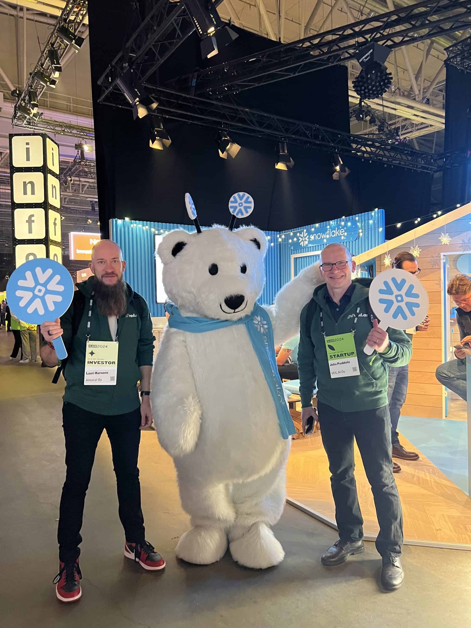 Looking back at Slush 2024: VEIL.AI’s collaboration with Snowflake — VEIL.AI